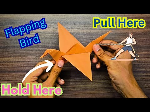 Origami Flapping Bird | How to make flapping bird with paper - YouTube