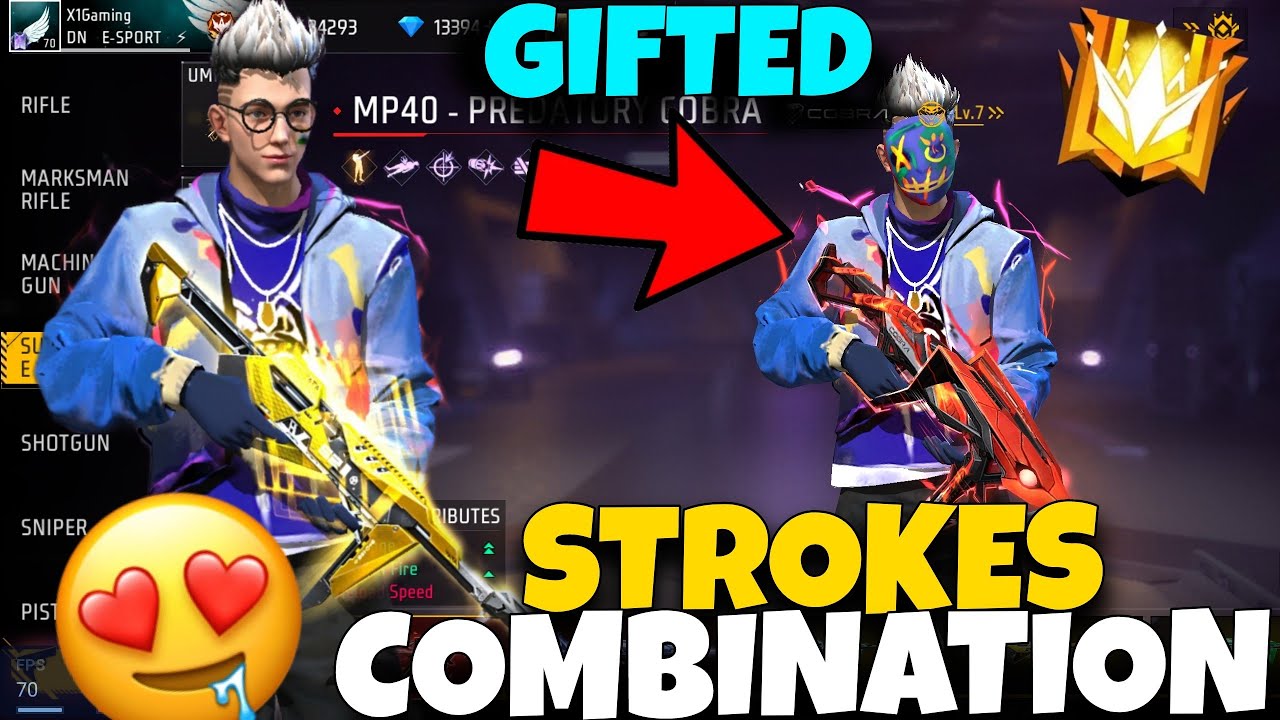 FF New Bundle Combination ️ Street Strokes Bundles Combination Strokes ...