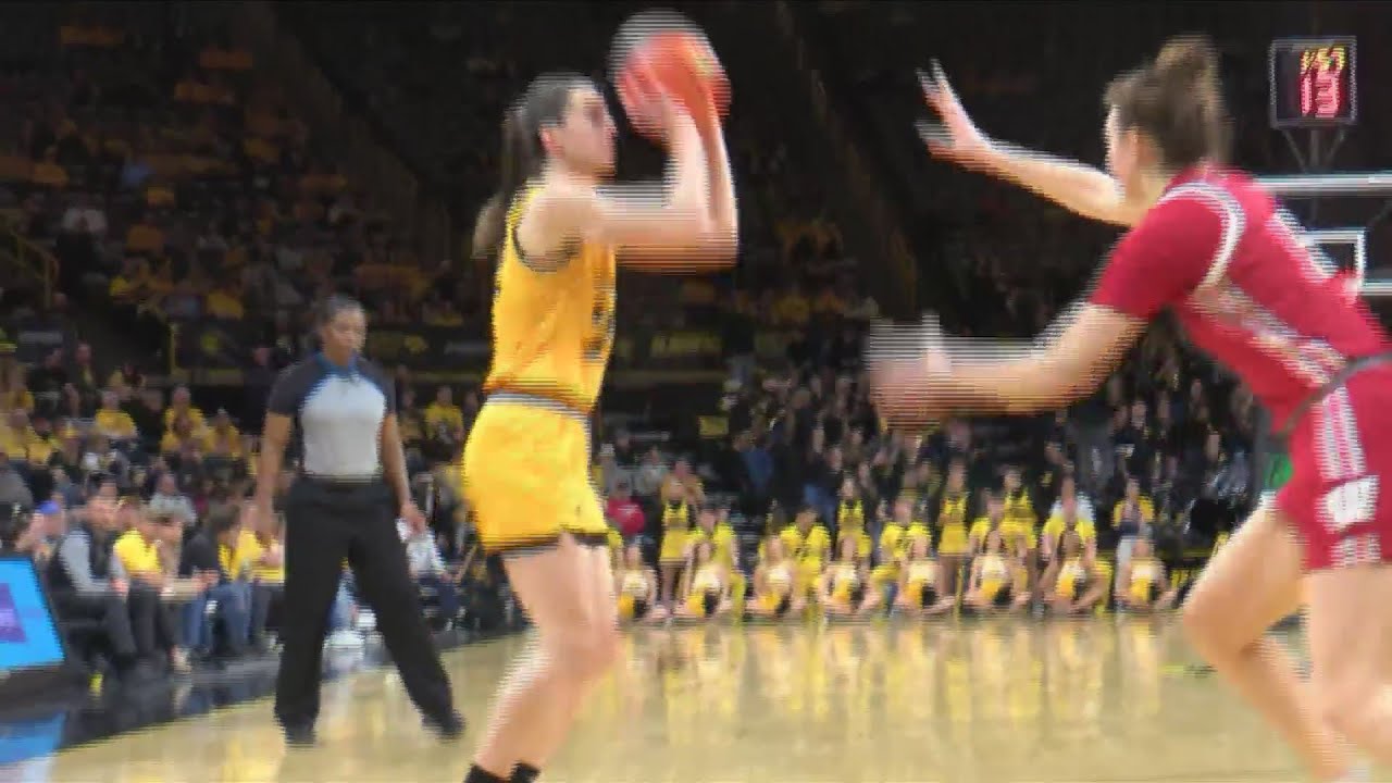 Iowa Women beat Wisconsin 91-61 on February 15 - YouTube