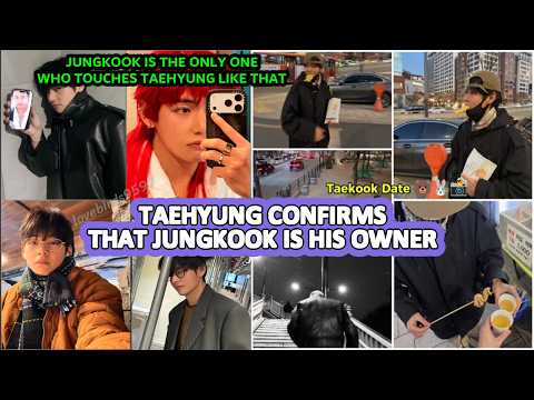 JUNGKOOK filmed TAEHYUNG’S VIDEO 💕 TAEHYUNG’S HEART BELONGS TO JUNGKOOK