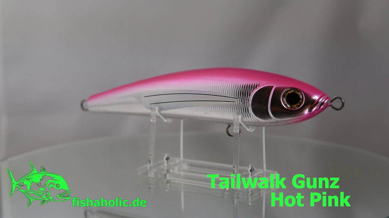 Tailwalk Gunz Stickbait Hot Pink - YouTube