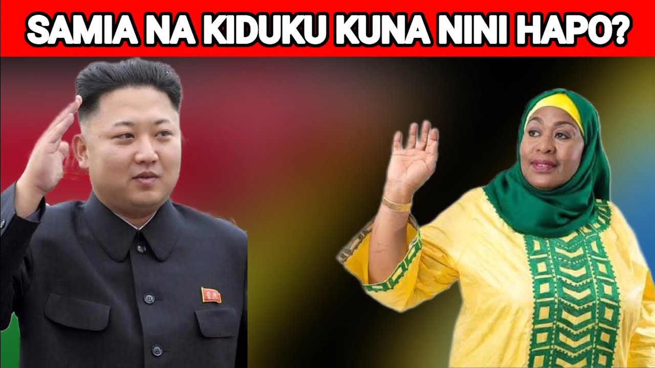 KIM JONG UN AMEMTUMIA UJUMBE SAMIA JE KUNA NINI HAPO? - YouTube