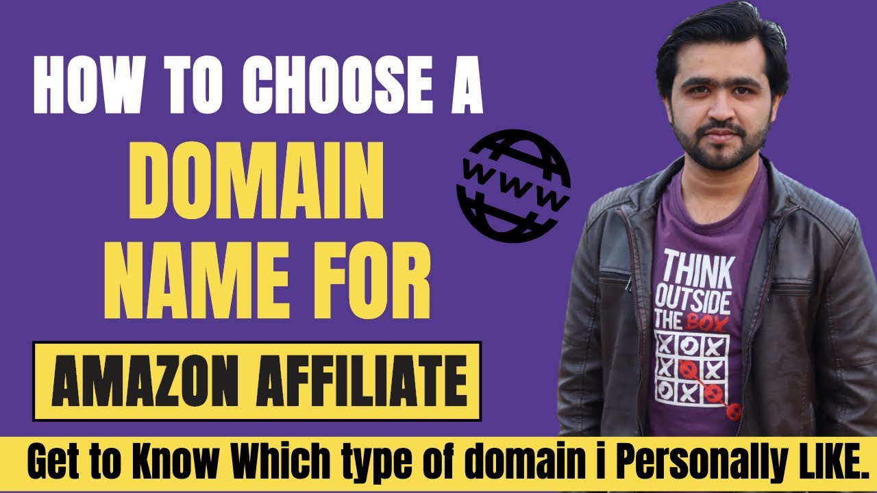 How To Choose A Domain Name For Affiliate Marketing Blog Youtube