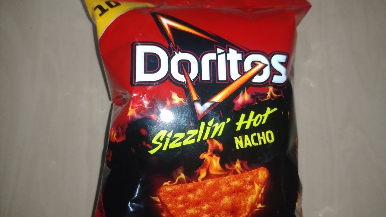 Doritos Sizzlin Hot NACHO Unboxing - YouTube