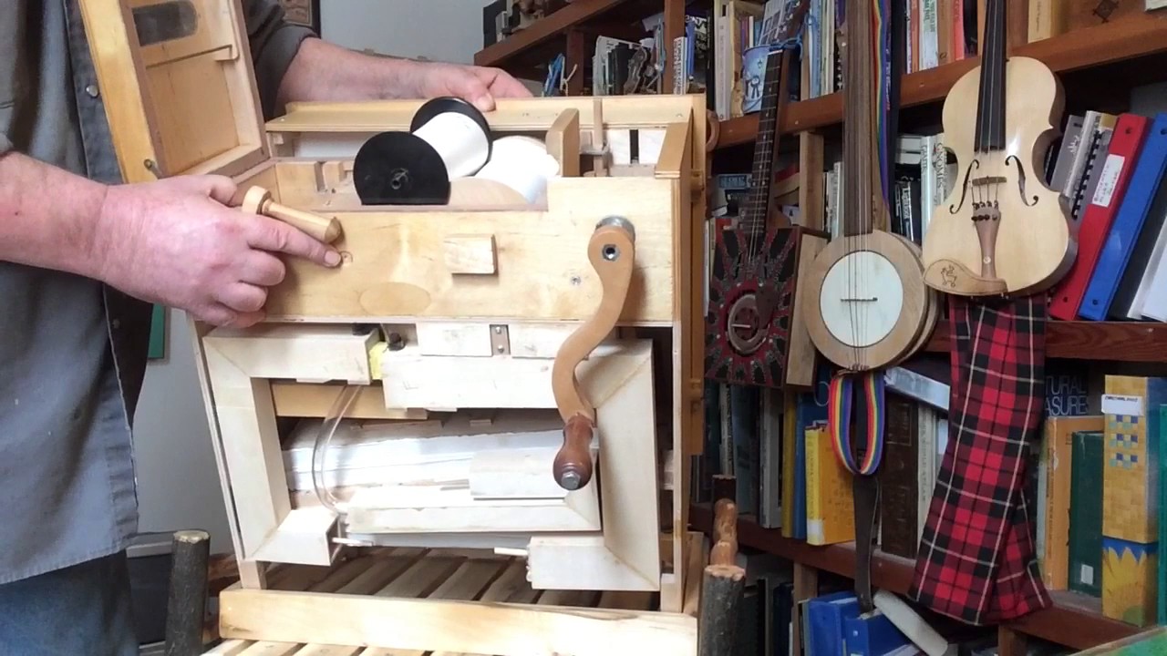 Crank organ - YouTube
