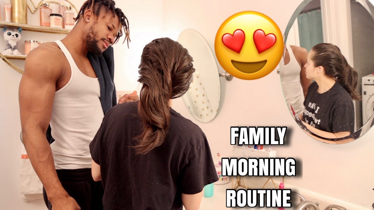 Our Family Morning Routine | In Our New House !!! - YouTube