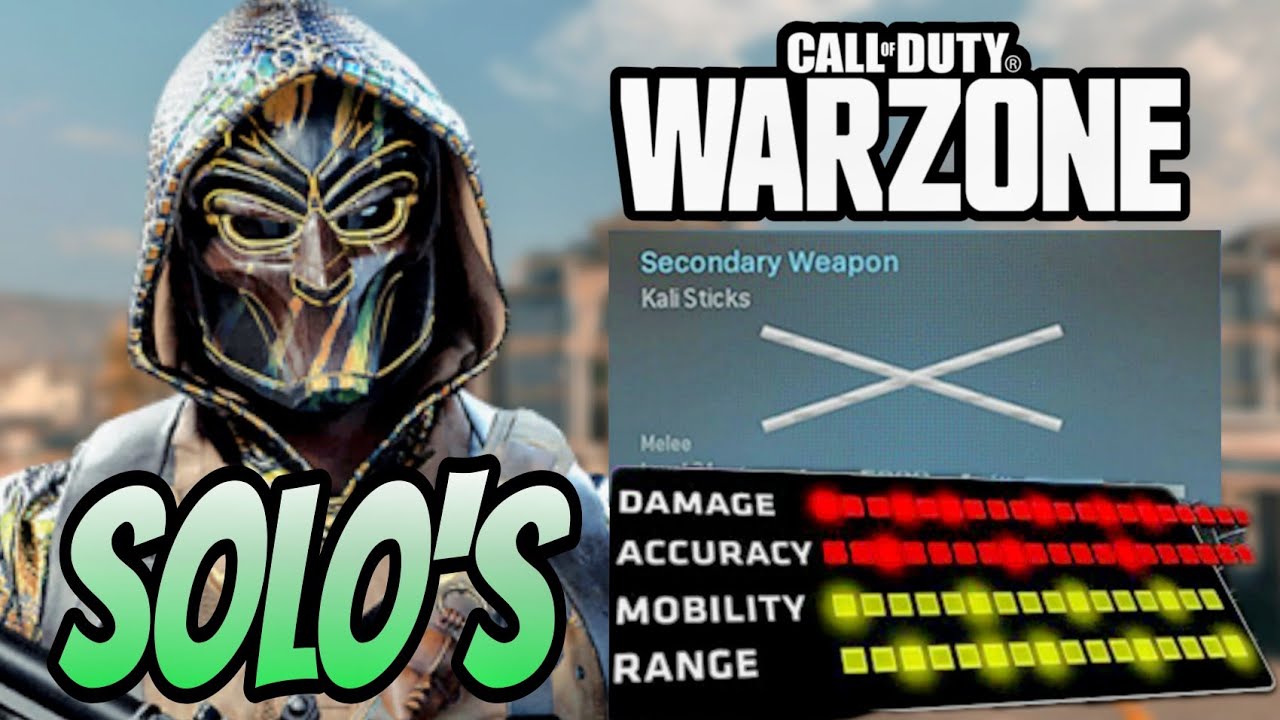 Warzone Melee Only Gameplay | Solo's COD - YouTube