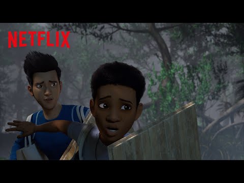 Dilophosaurus Disagreement | Jurassic World Camp Cretaceous | Netflix Family