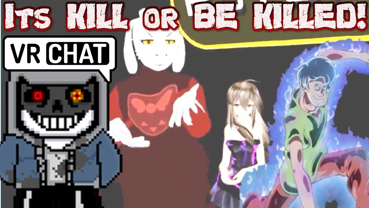 Underfell Toriel and Dusttale Sans in VRchat! - YouTube