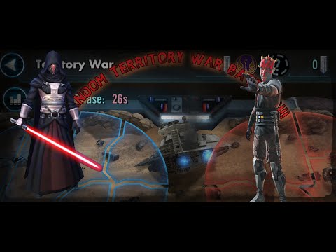 Territory Wars: Darth Revan and Sith Empire vs Mandalorian Maul leading Sith Empire!