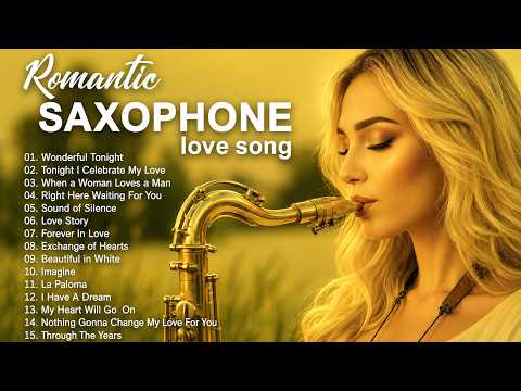 Romantic Saxophone Love Songs 2026 🎷 Beautiful Instrumental Music for Relaxing & Dinner