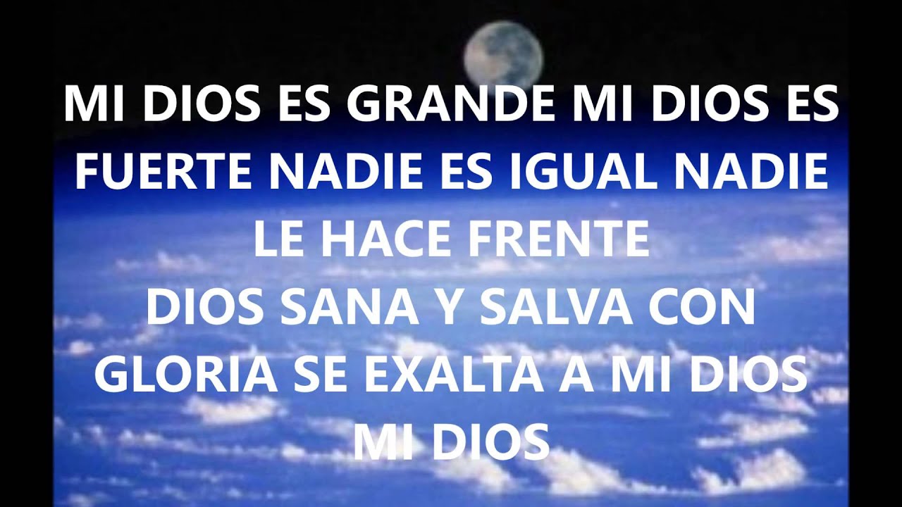 MI DIOS emmanuel y linda pista original karaoke con letra - YouTube