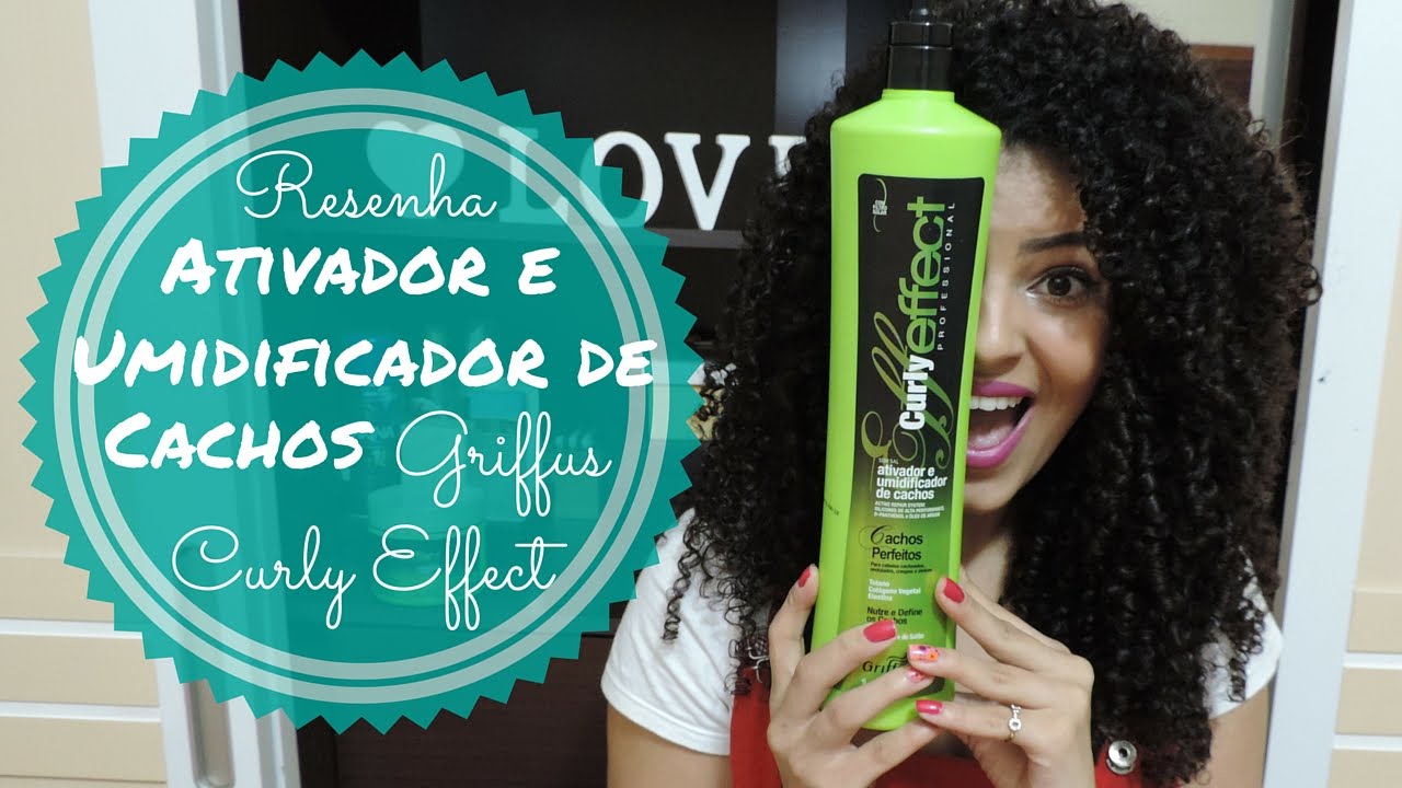 Resenha Griffus Curly Effect Ativador e Umidificador de Cachos - YouTube