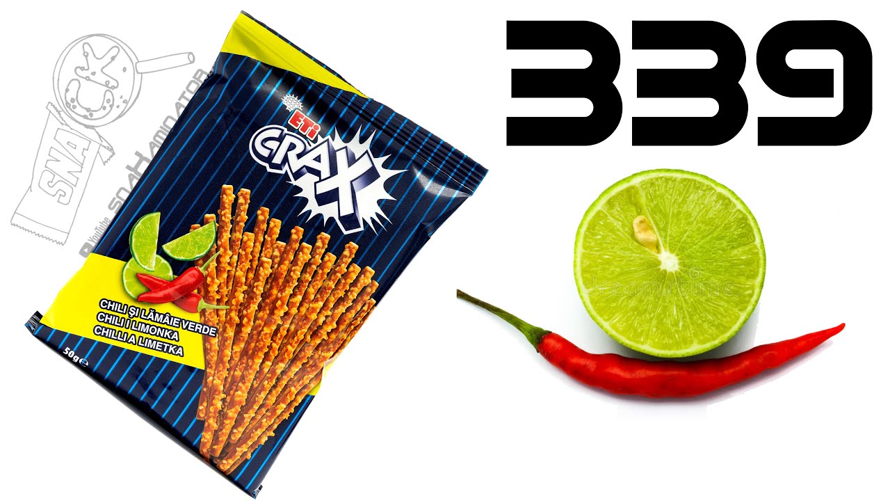 ETi Crax Spicy Stick Cracker w/ Chili & Lime (50gr) 🌶️🟢🍋🇹🇷 [Judgment ...