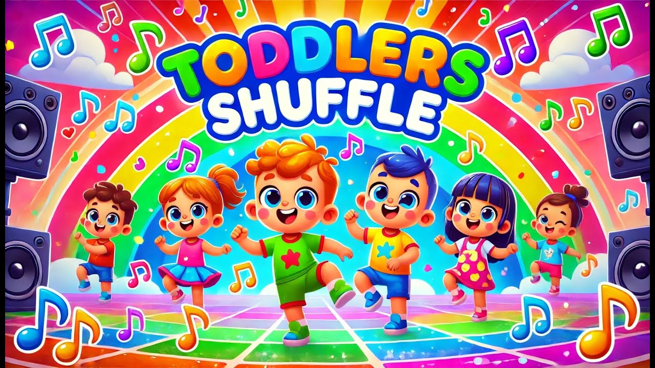 "Toddler Shuffle: Fun AI Kids Music Video for Little Dancers" - YouTube