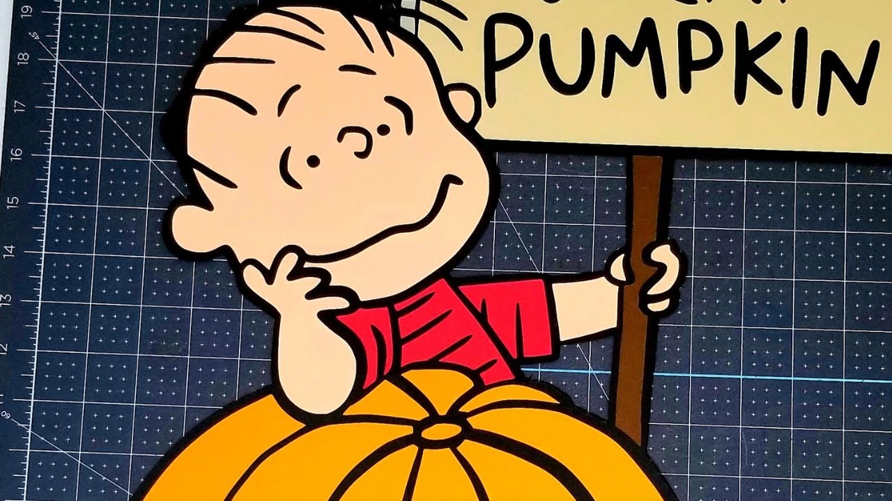 Cricut Off the Mat | The Great Pumpkin Charlie Brown DIY Custom ...