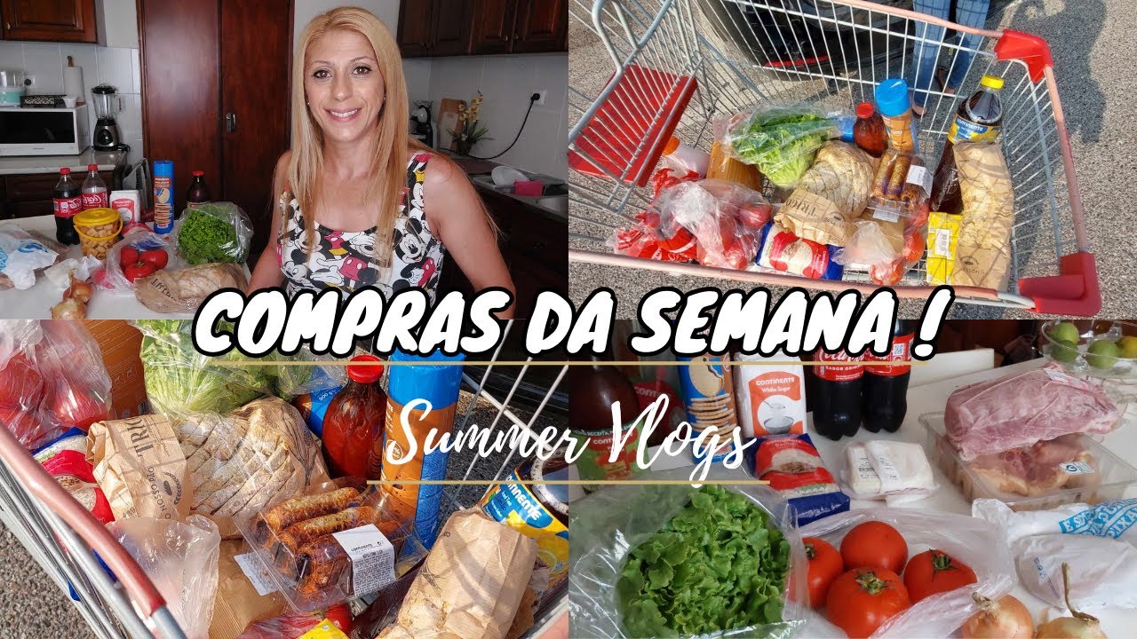 COMPRAS de SUPERMERCADO da SEMANA 🍉 * reposição de alimentos *, Total ...