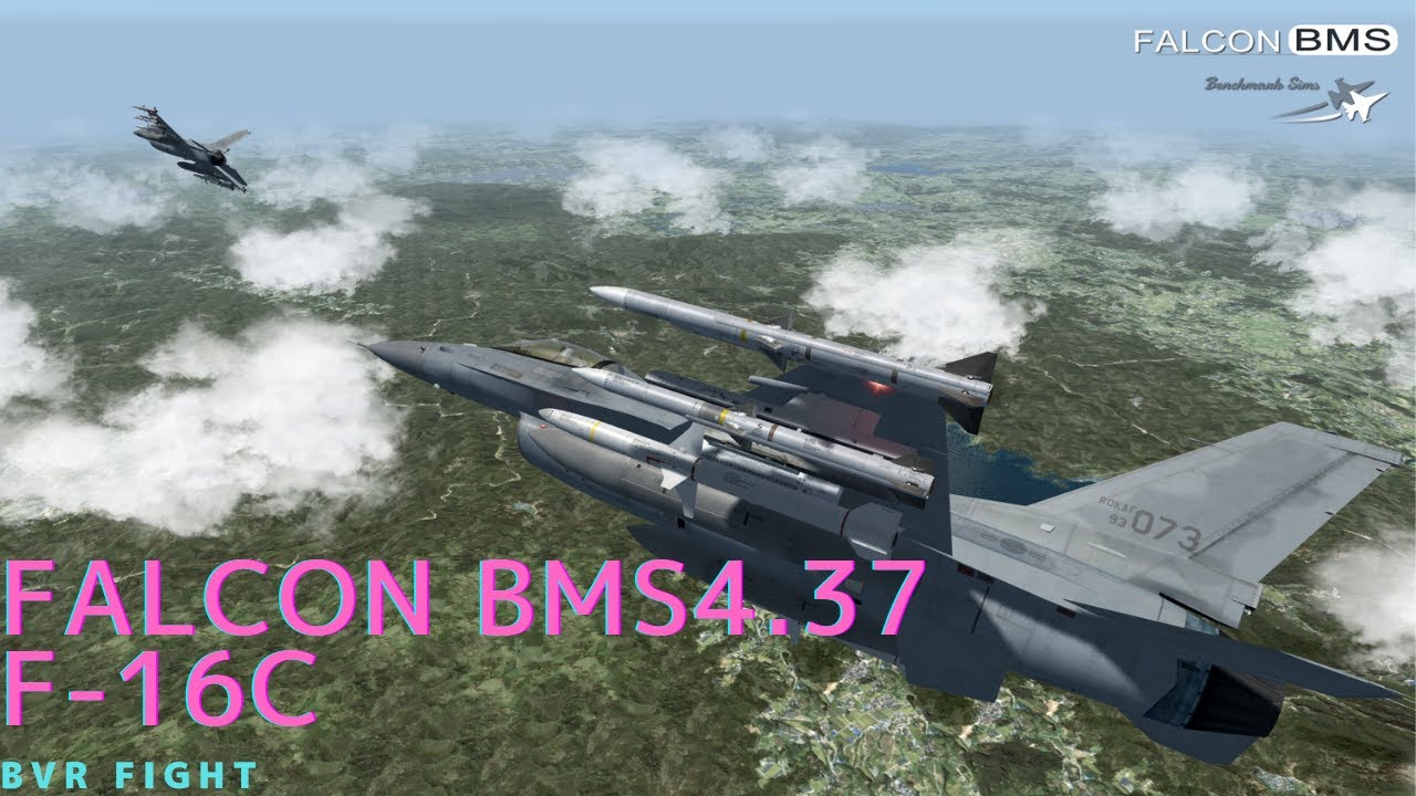 【FALCON BMS4.37】F-16C VIPER BVR - YouTube
