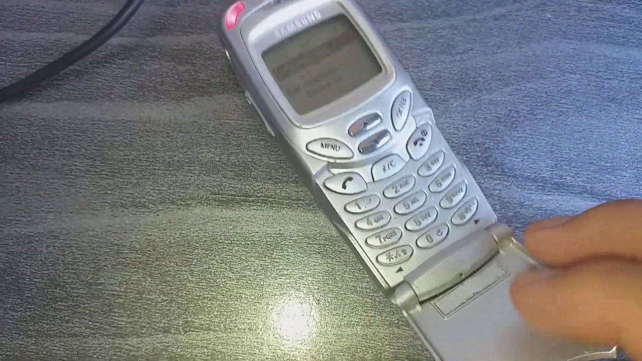 Celular Samsung SCH -N195 Relíquia - YouTube