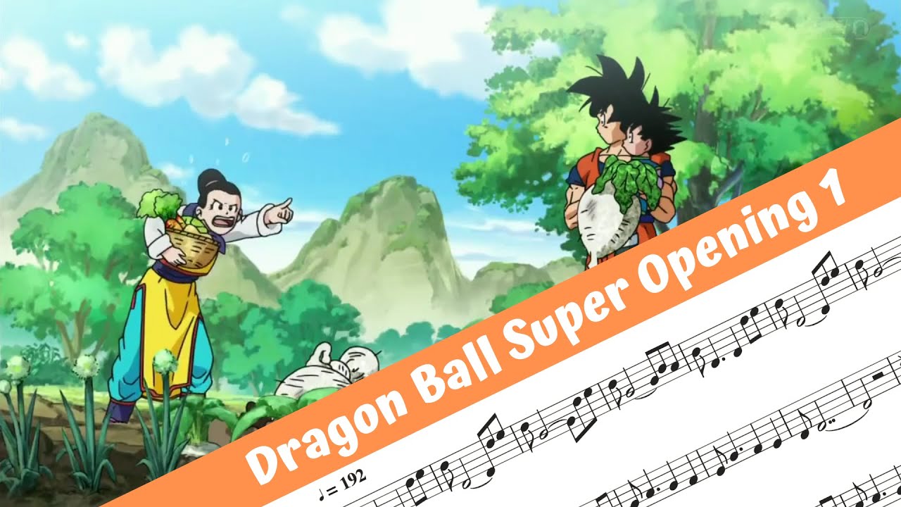 Dragon Ball Super Opening 1 (Flute) - YouTube