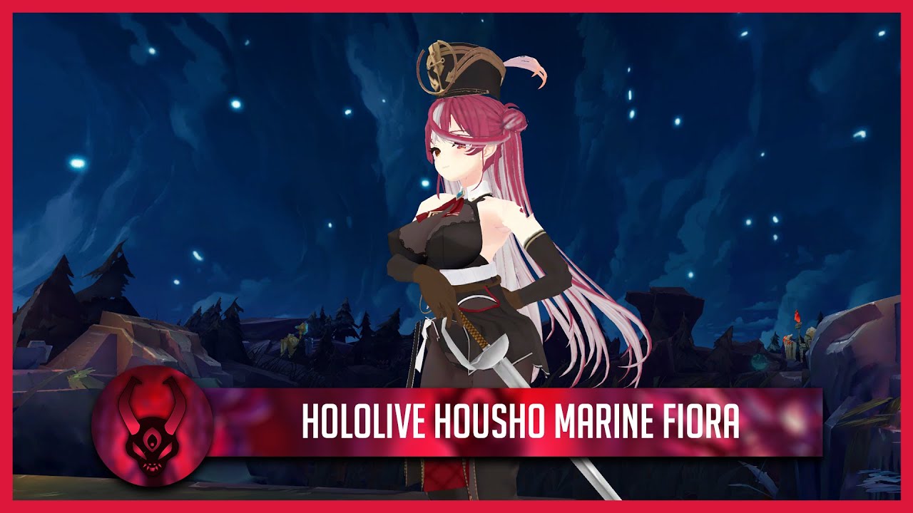 League of Legends KillerSkins Hololive Housho Marine Fiora - YouTube
