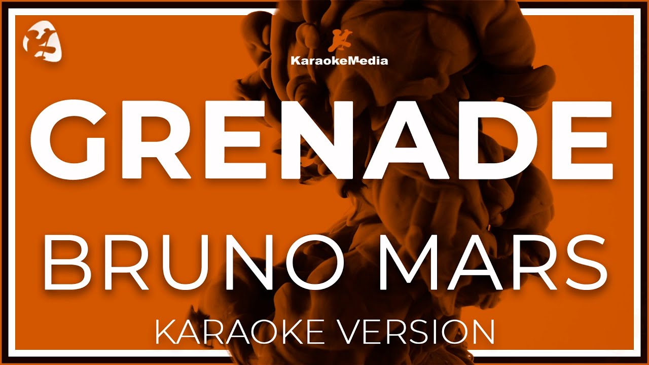 Grenade - Bruno Mars (KARAOKE) - YouTube