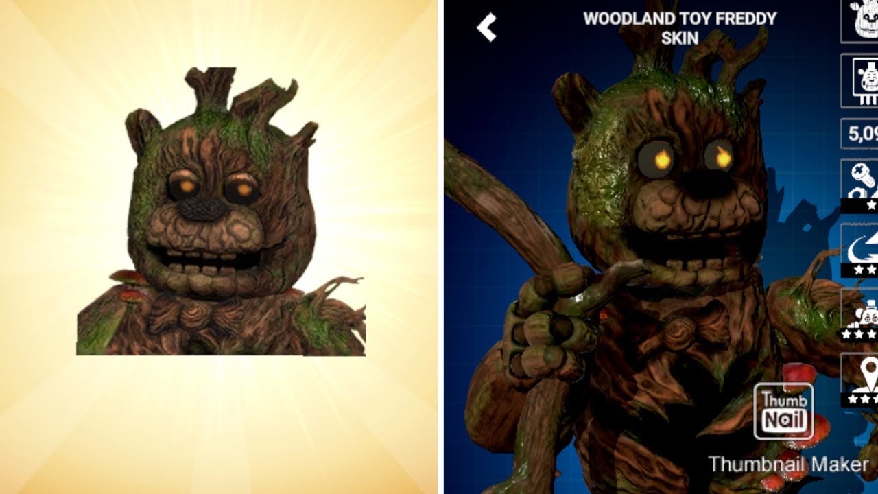Woodland Toy Freddy Unlocked! - YouTube