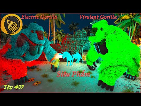 ARK: Gaia - Crystal Isles - #07 Virulent Gorilla (độc) vs Electric ...