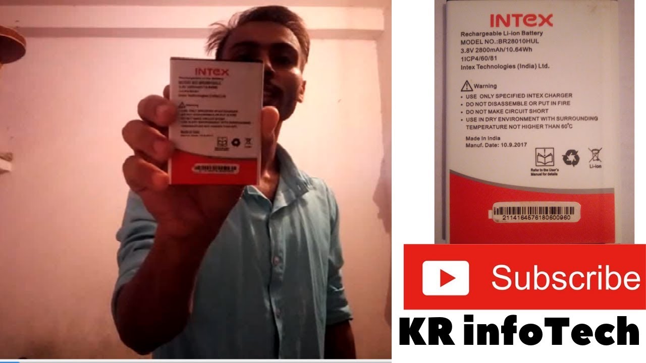 intex battery review and full specification - YouTube