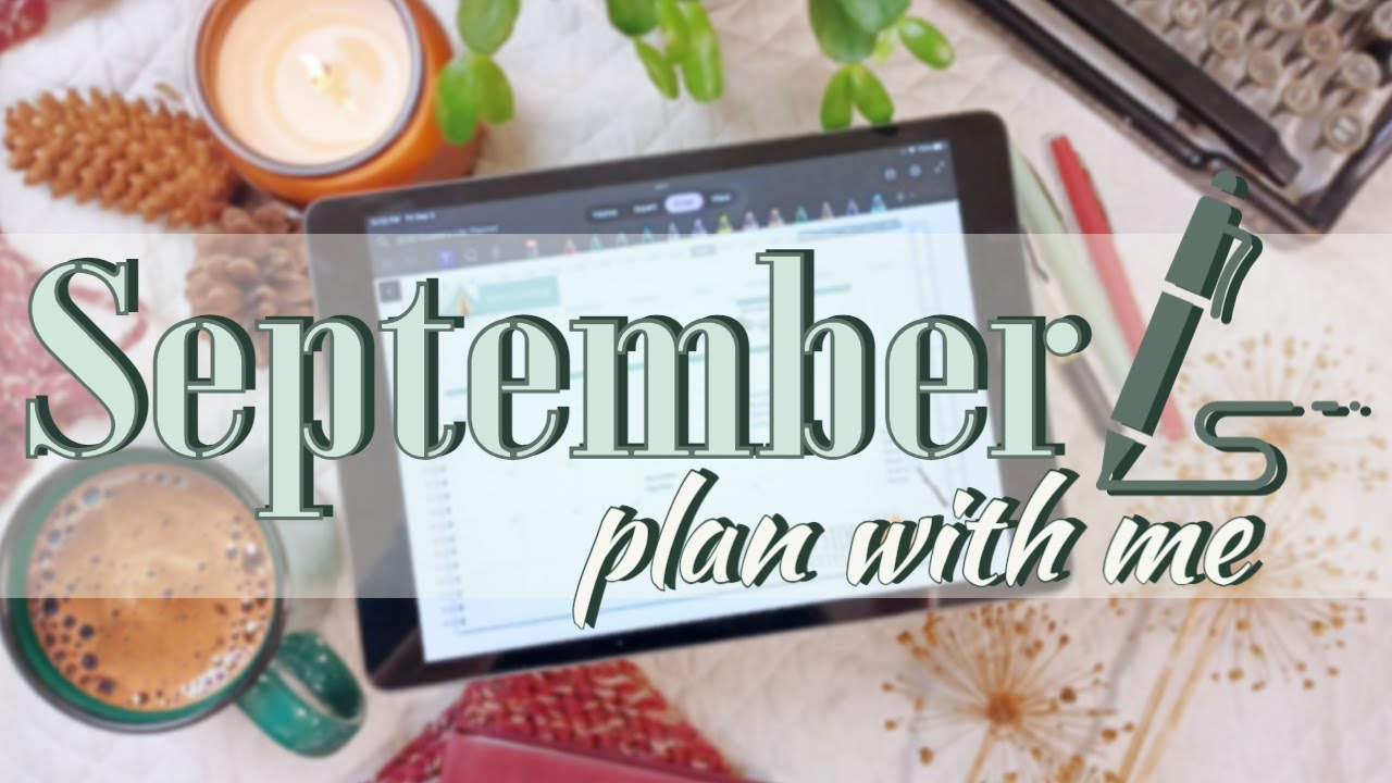OneNote Digital Planner September 2022 Plan With Me - YouTube