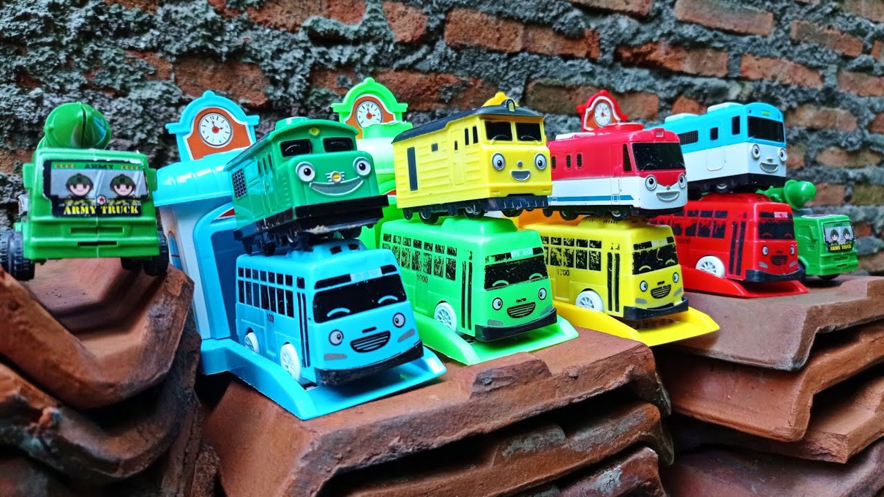 Mencari mainan mobil-mobilan, Tayo, Tayo gani, Tayo lani, Tayo rogi ...