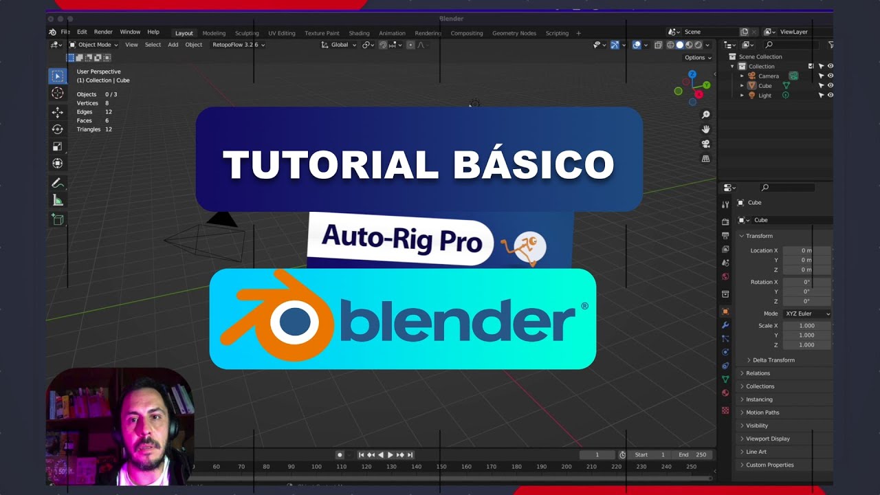Auto Rig Pro en Blender- Tutorial Básico - YouTube