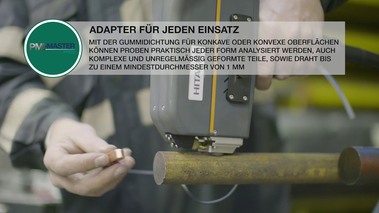 PMI-MASTER Pro2 – Funkenspektrometer für die mobile Qualitätskontrolle ...