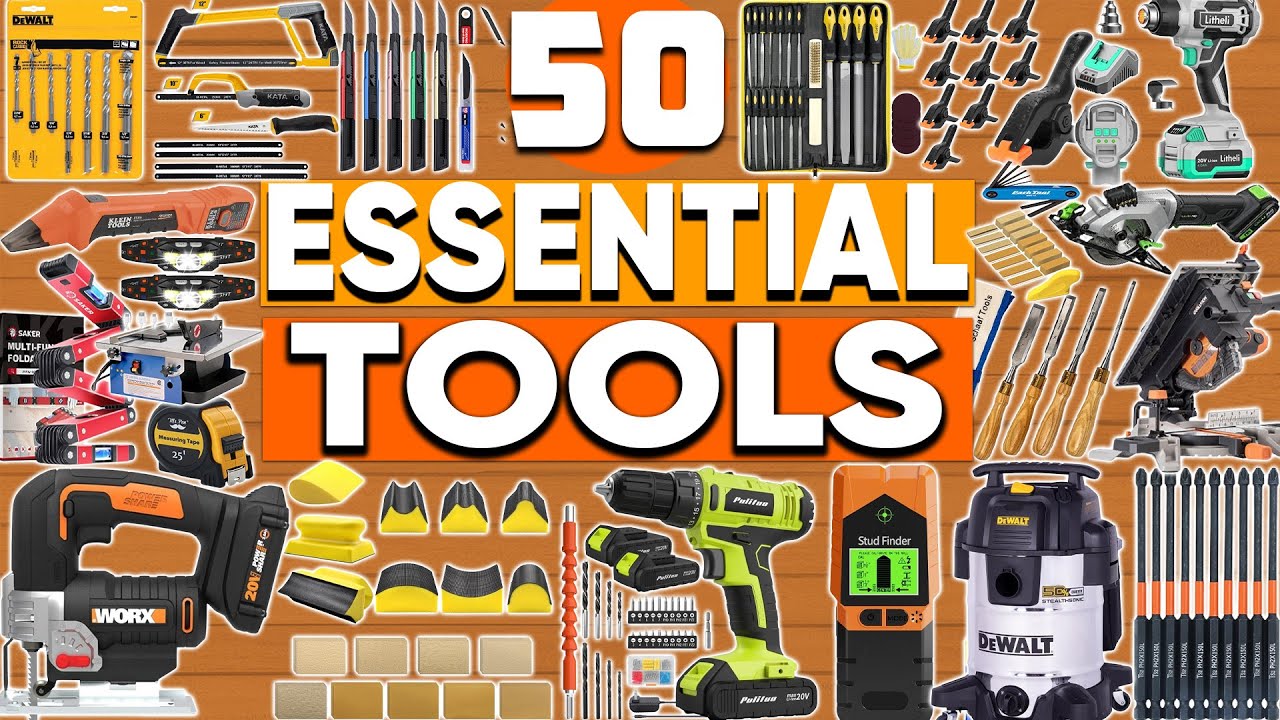 50 Essential Tools Every Handyman Should Have – Beginners to Pros ...