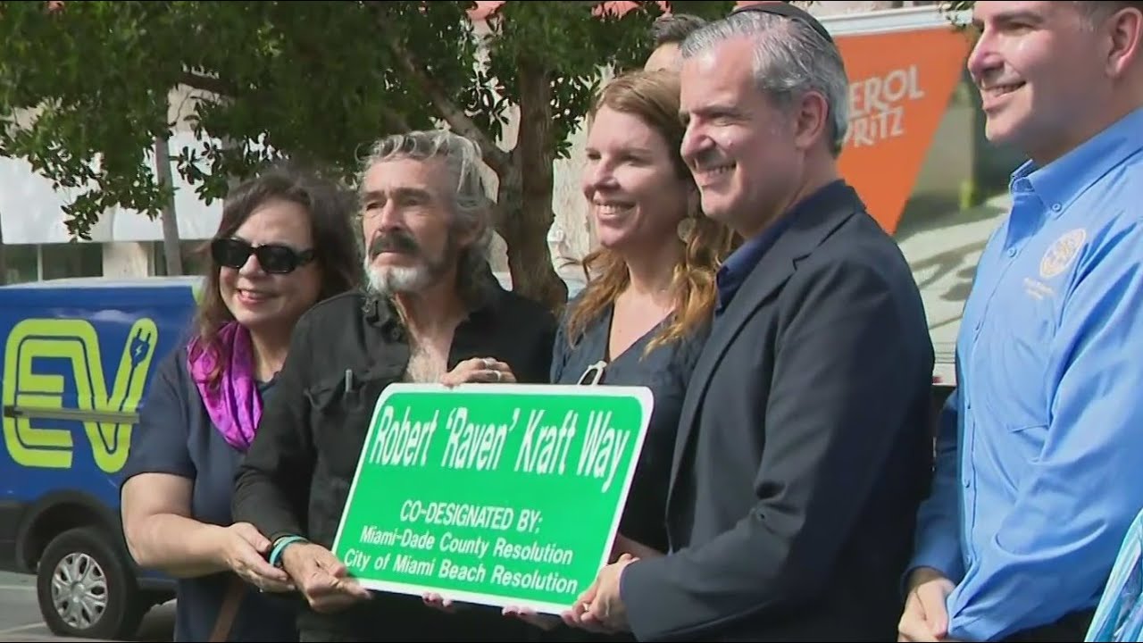 Miami Beach names street after running legend Robert “Raven” Kraft ...