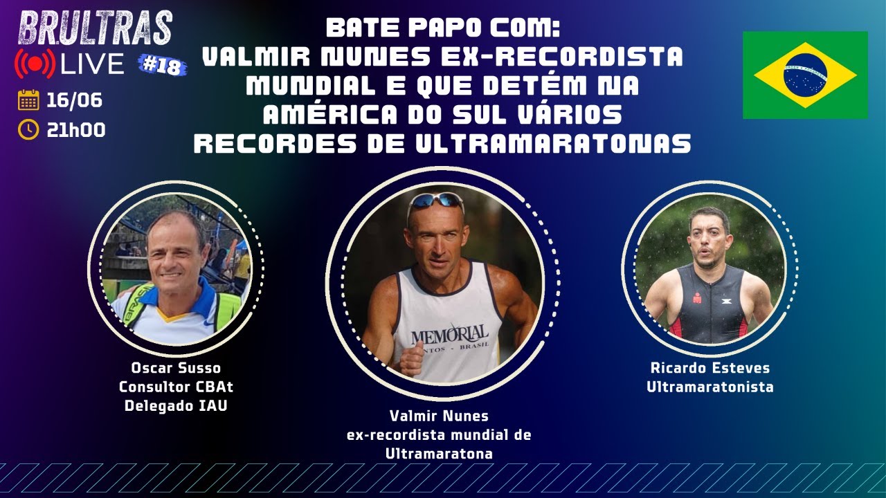 Valmir Nunes ex-recordista mundial e que detém na América do Sul ...