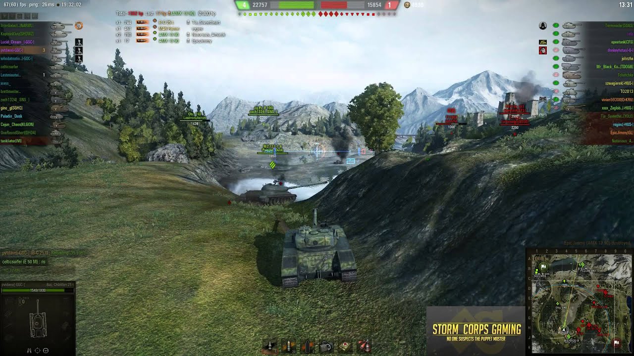 World of Tanks: Batchat 25.T Wolfpack - YouTube