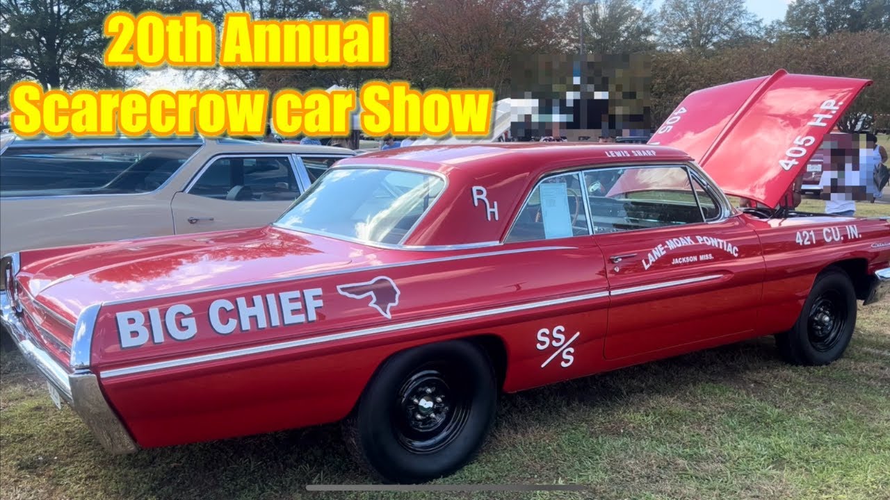 The Scarecrow 2024: 20th annual Car Show - YouTube