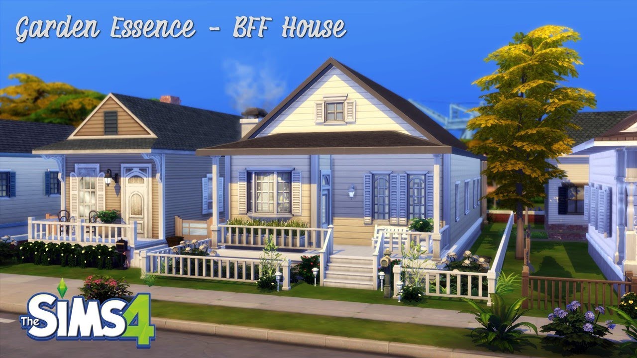 The Sims 4 | Stop Motion build | Garden Essence (BFF House) Redo ...