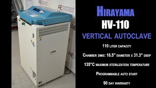 Hirayama autoclave hv 110 manual - passawallstreet