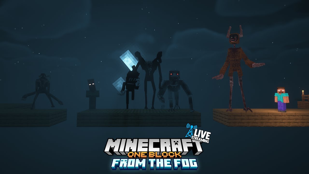 [Tes Live + Record] Minecraft: One Block From The Fog #? - YouTube