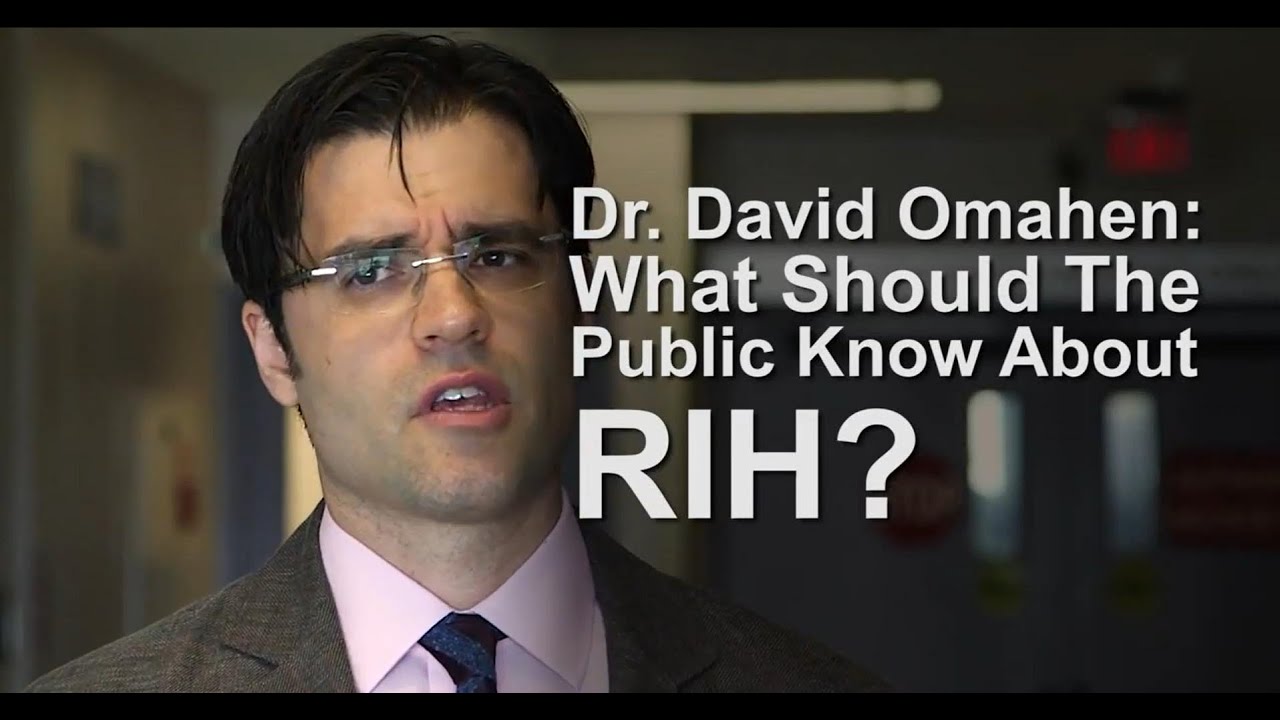 Dr David Omahen - What Should The Public Know About RIH? - YouTube
