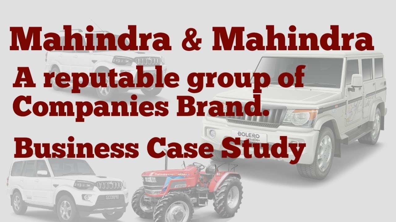 Mahindra & Mahindra : A reputable Indian group of Companies Brand ...