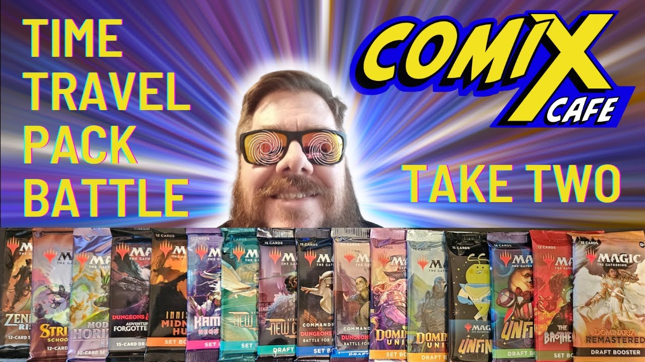 COMIX CAFE LIVE MTG Time Travel Pack Battle Combo Box Opening Take Two ...