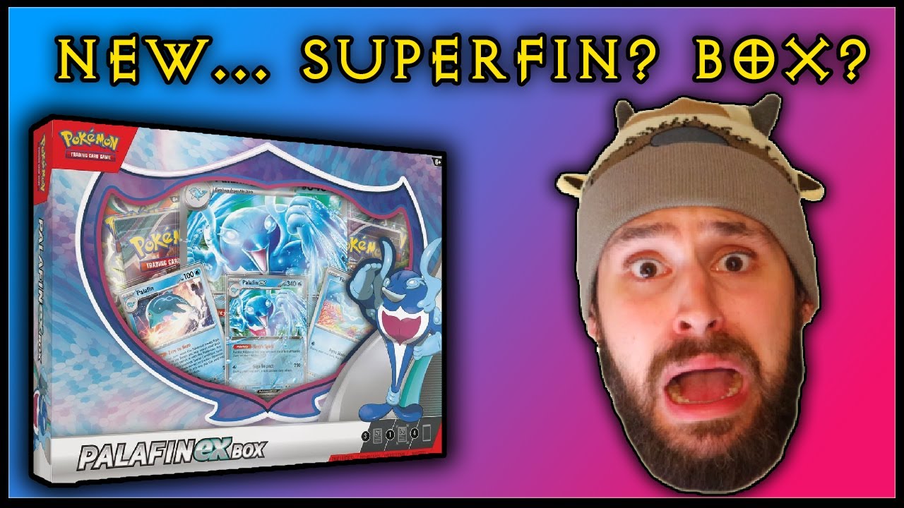 Oh No... Another New Release! New Palafin Ex Box! - YouTube
