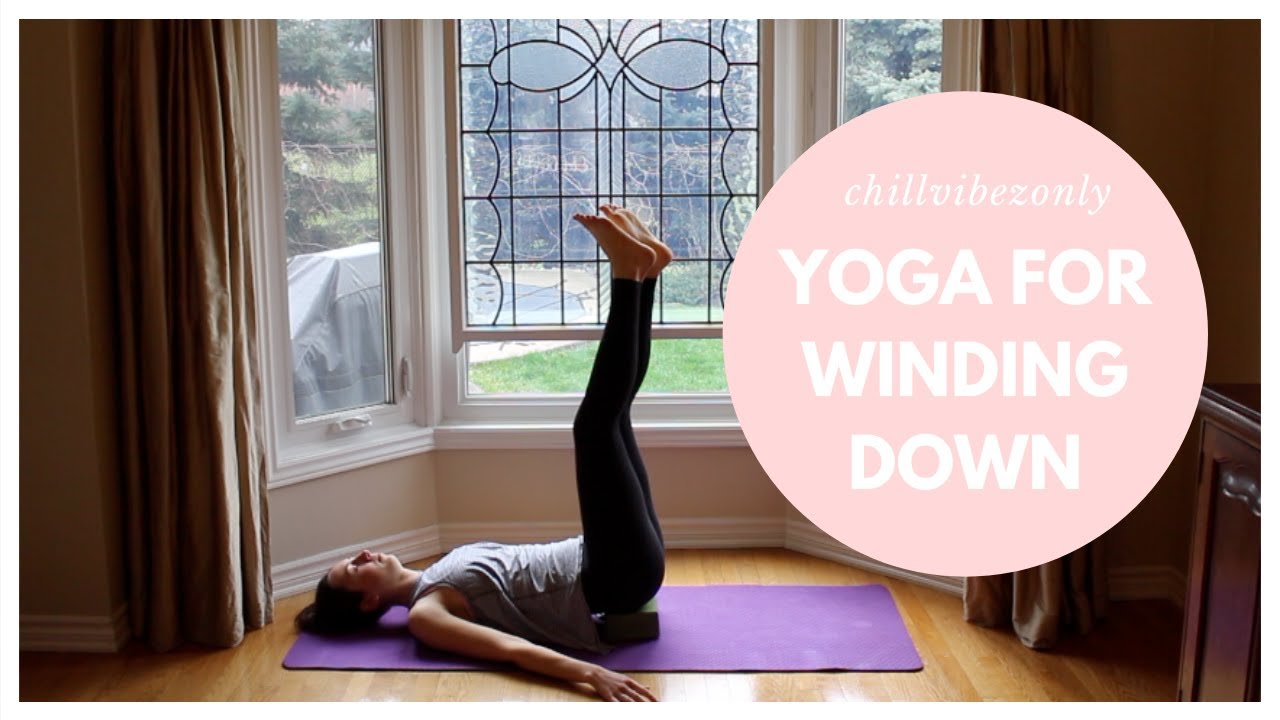 YOGA FOR WINDING DOWN | CVOWellness - YouTube