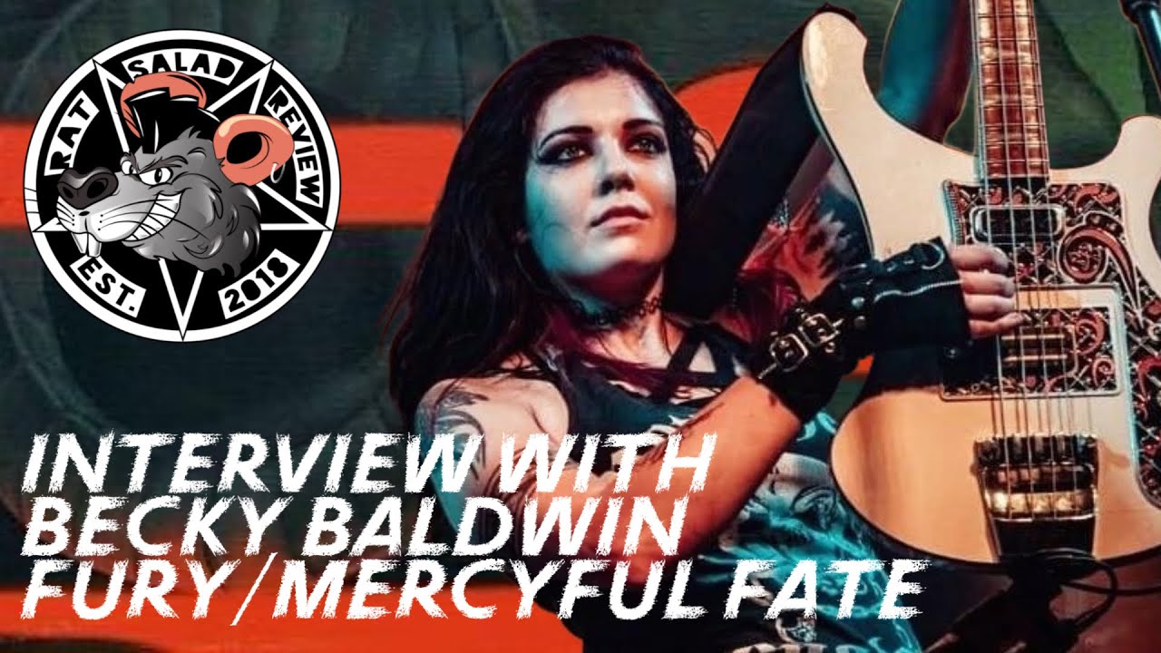 Becky Baldwin Bassist for Mercyful Fate and Fury King Diamond Podcast ...