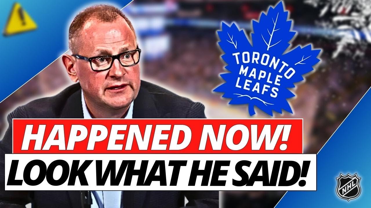 HE'S RELEASED IT NOW! OFFICIAL ANNOUNCEMENT! TORONTO MAPLE LEAFS NEWS ...