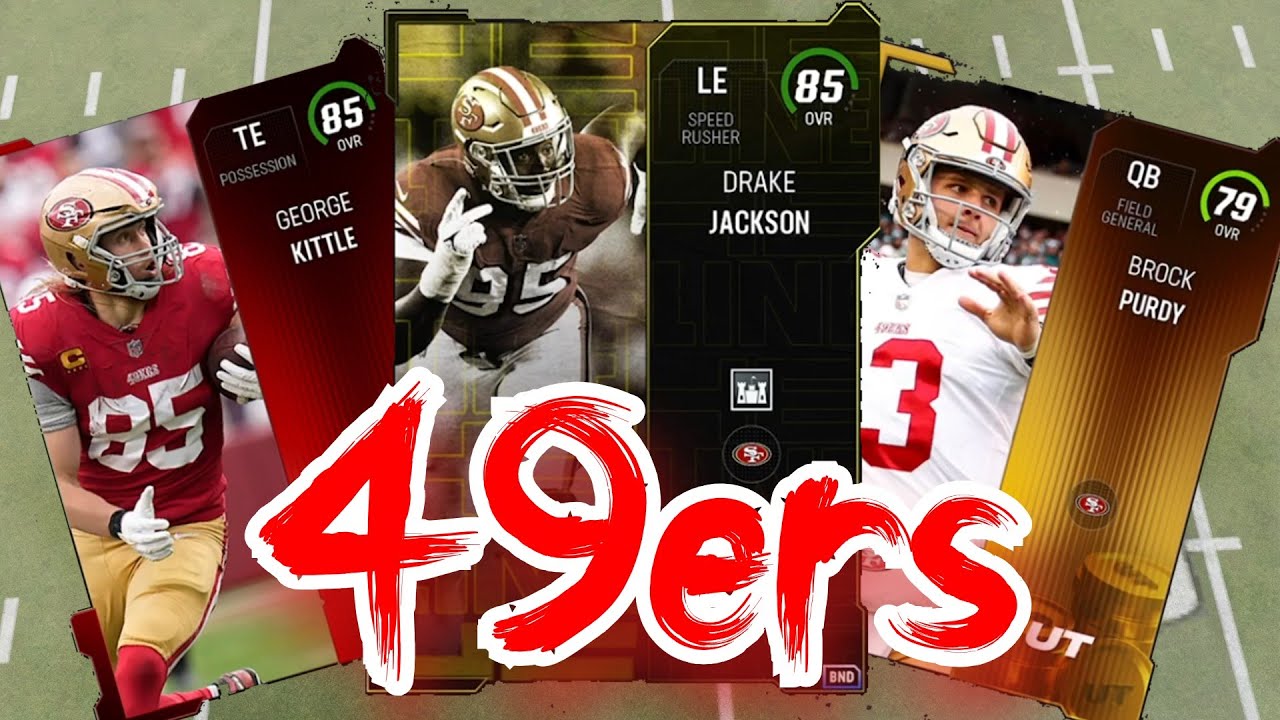 50/50 49ers Theme Team Madden 24 Gameplay! - YouTube