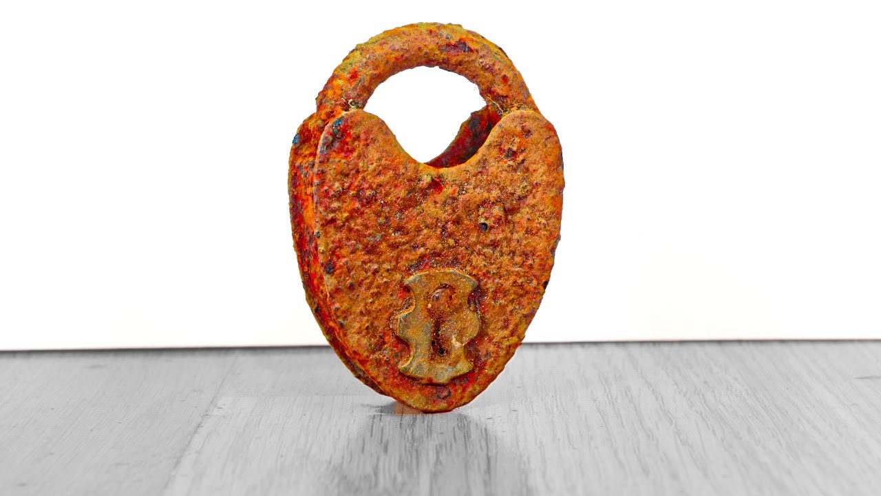 Shocked By What's Inside! Crazy Rusty Lock Restoration - YouTube